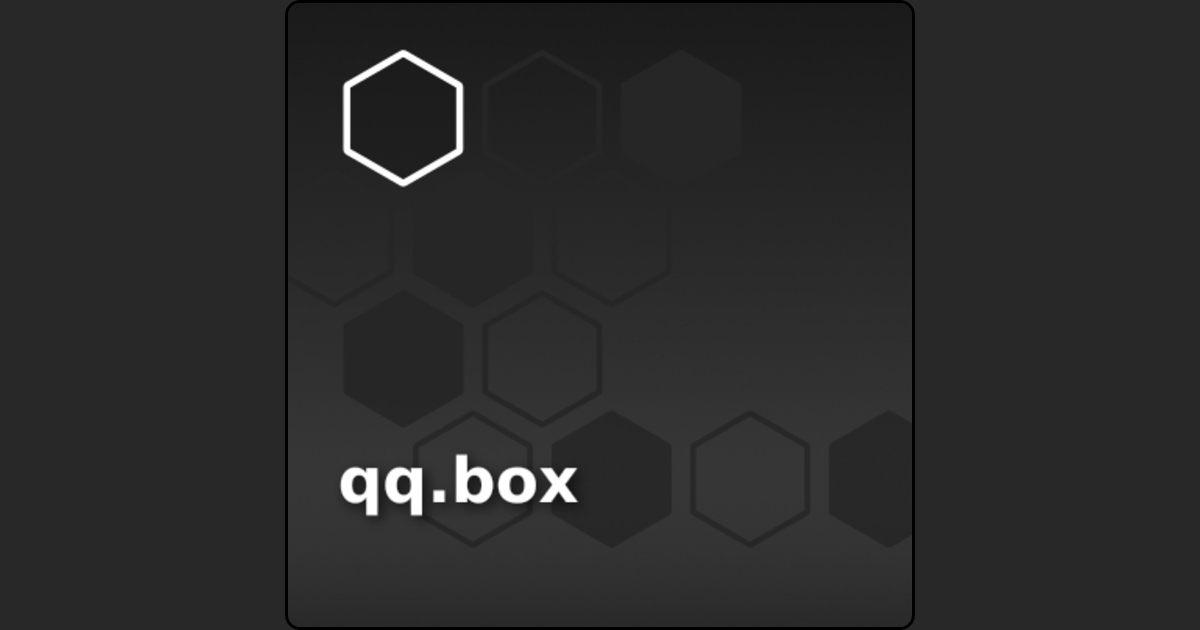 qq.box - Profile | .box